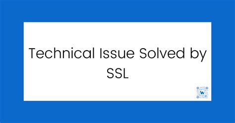 What Technical Seo Issue Can You Solve With Ssl Certificate