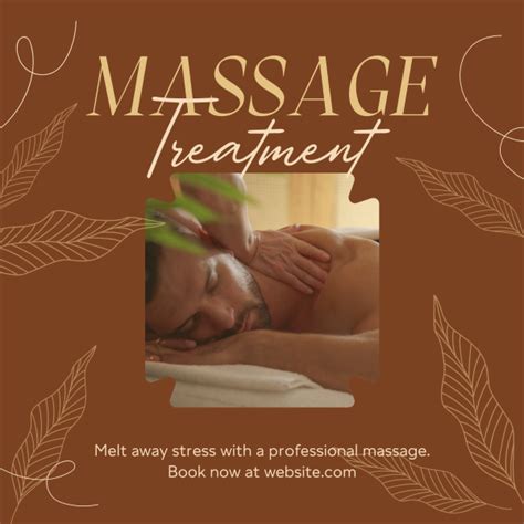 Body Massage Service Instagram Post Brandcrowd Instagram Post Maker