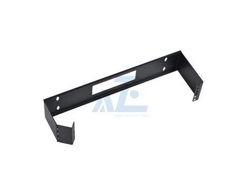 2u 19in Hinged Wall Mount Bracket For Patch Panels Aze