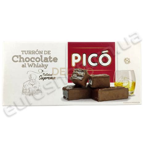 Купити Шоколад Турон Pico Whisky 200г в Delicio Food