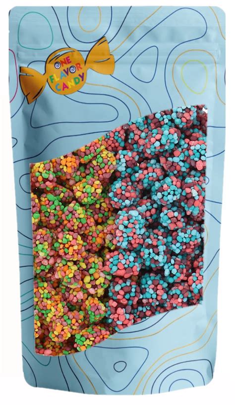 Nerd Gummy Cluster Rainbow Very Berry Gummies Candy Candies Bulk In Resealable Bag