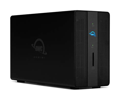 OWC OWCTB3GM000 Gemini TB Dock And Dual Bay RAID External Storage Full Compass Systems