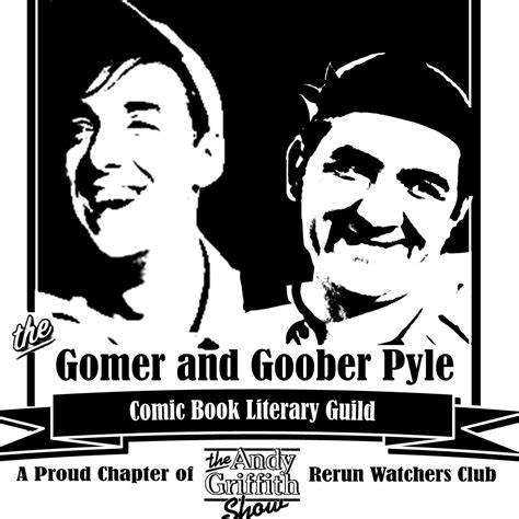 The Gomer And Goober Pyle Comic Book Literary Guild The Andy Griffith Show