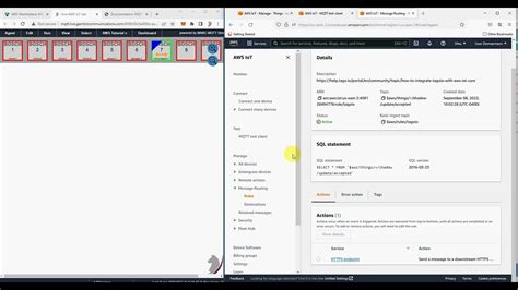 mimic mqtt lab aws iot routing to tagoio platform youtube