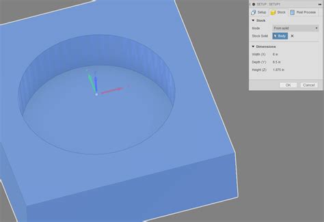 Solved Empty Toolpath Contour Hole With Draft Autodesk Community