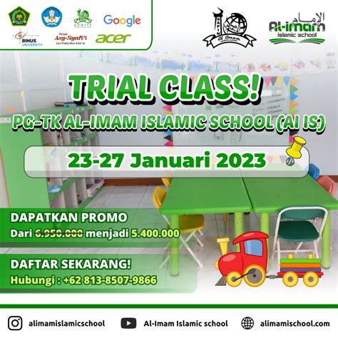 Trial Class Pg Tk Al Imam Islamic School Ai Is Al Imam Islamic School Ai Is