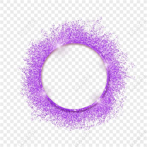 자주색 둥근 추상 광택 반짝이 테두리 일러스트요약보라색 Png 일러스트 무료 다운로드 Lovepik