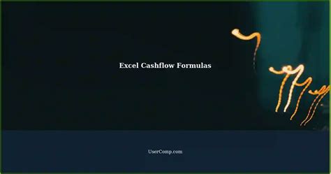 Automatic Cashflow Generation In Excel Applying Formulas Multiple Times With Entered Number