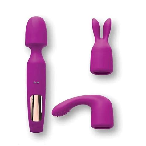 Love To Love R Evolution Rotating Wand Vibe With Attachments Sex Toy