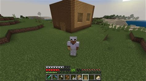 Budujemy Dom Minecraft Survival 1 Youtube