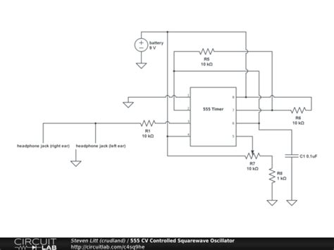 555 Cv Controlled Squarewave Oscillator Circuitlab