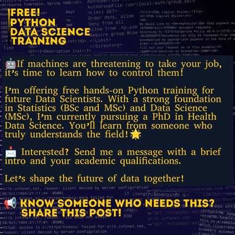 adewale omoniyi on linkedin datascience pythontraining freetraining learntocode statistics…
