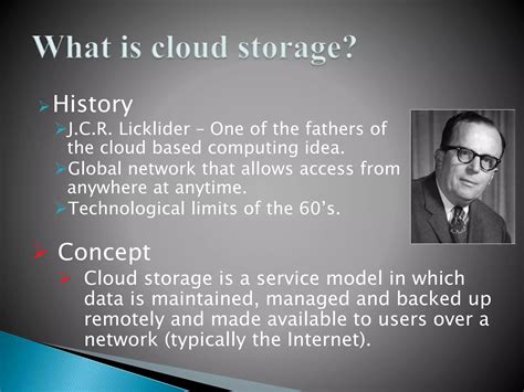 Cloud Storage Ppt PPTX