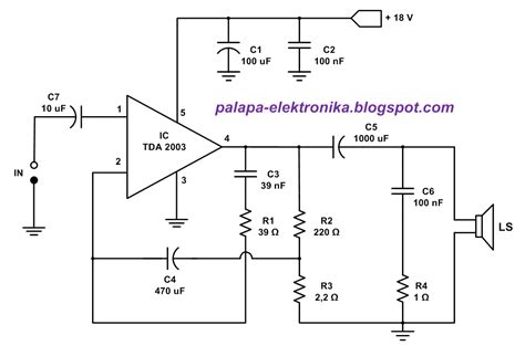 Rangkaian Amplifier Sederhana Untuk Handphone 3 Komponen Riset