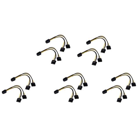 Thfx 6 Pin Female To 4pin Molex Male Ide Cable 6pin Female To
