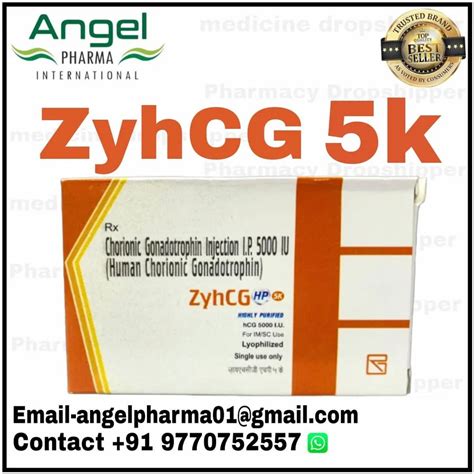 Hcg 5000 Iu Injection Packaging Size 1 Vial In A Box At ₹ 375piece