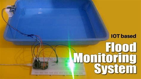 Iot Based Flood Monitoring System Youtube