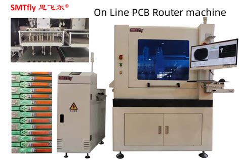 In Line Pcb Router Machine 0 5mm Thickness Cnc Printed Circuit Board