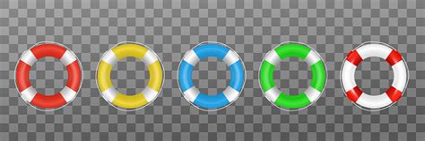 안전 구명 부표 세트 구조 벨트 벡터 사실적인 3d 일러스트레이션 3차원 형태에 대한 스톡 벡터 아트 및 기타 이미지 3차원 형태 Sos 개체 그룹 Istock