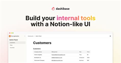 Dashibase No Code Dashboards For Supabase And Postgres