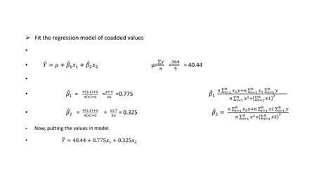 response surface methodology pptx