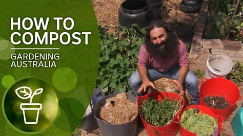 How To Make Great Compost DIY Garden Projects Gardening Australia Prepared Gardener