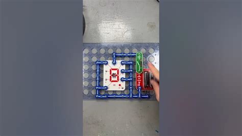 7 Segment Display Showing 3 7segmentdisplay Electronics Diy