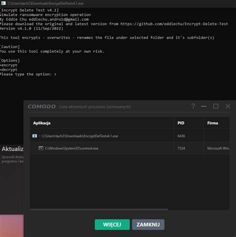 Comodo CIS Potentially Vulnerable To Ransomware Need Verification Waiting For Staff Reply