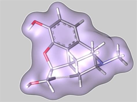 Morphine Molecule 3d Model Cgtrader
