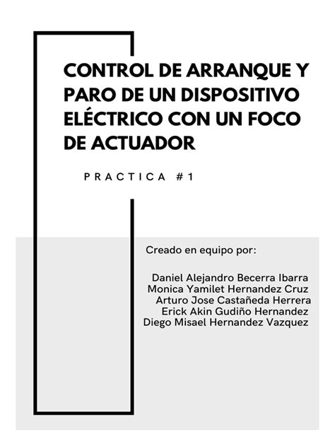 Práctica De Plc Pdf Controlador Lógico Programable Hardware De La Computadora