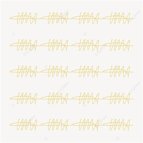 낙서 패턴 브러시 일러스트 레이터 벡터 라인 원활한 세트 배경 노란색 그래픽 장식 배경 일러스트 및 사진 무료 다운로드 Pngtree