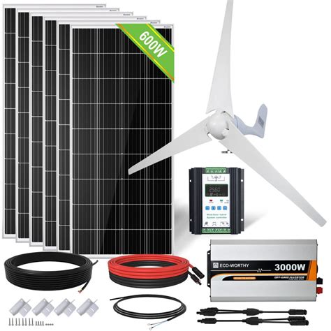 Combined Wind And Solar System