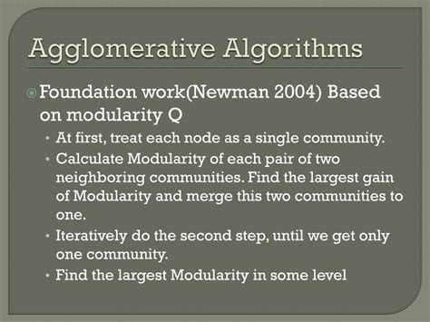 Ppt Community Structure And Detection In Complex Networks Powerpoint Presentation Id 2674787