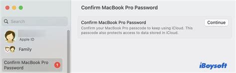 Confirm Macbook Pro Device Password To Keep Using Icloud