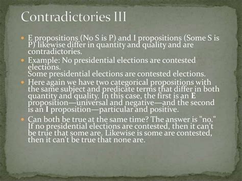 Categorical Logic Ppt Science
