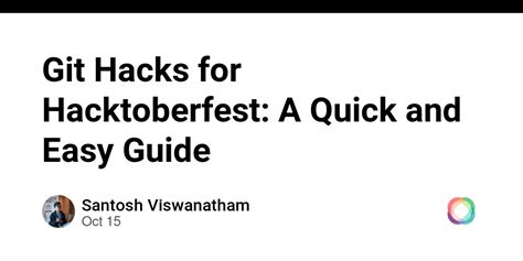 Git Hacks For Hacktoberfest A Quick And Easy Guide The Interledger