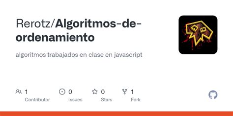 Github Rerotzalgoritmos De Ordenamiento Algoritmos Trabajados En Clase En Javascript