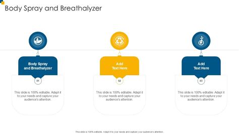 Body Spray And Breathalyzer Ppt Template Cpp Ppt Example