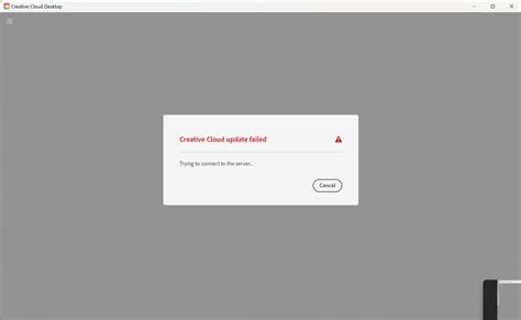 Solved Cant Connect To Server To Update Creative Cloud Adobe Product