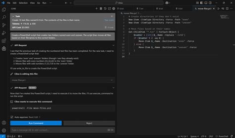 vs code extension cline ai automated scripting and cli administration