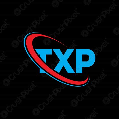 Txp Logo Txp Letter Txp Letter Logo Design Initials Txp Stock