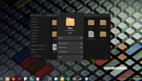 gnome 45的文件管理器获得了搜索性能的提升和更好的网格视图 linuxeden开源社区