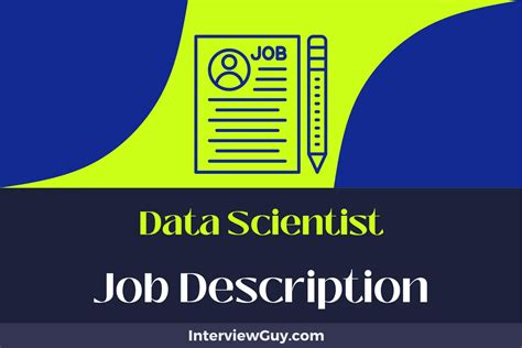 Data Scientist Job Description Updated For 2025