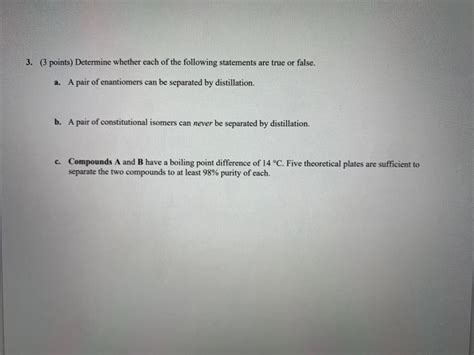 solved 3 3 points determine whether each of the following