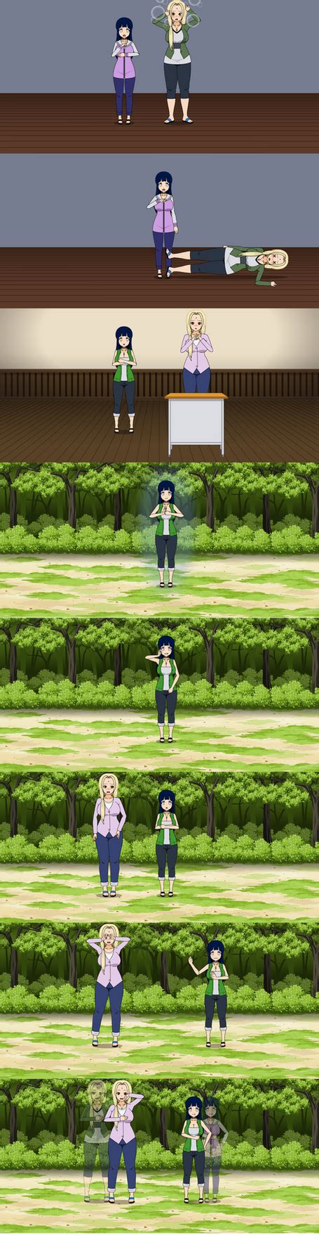 Body Swap Hinata And Tsunade Part 2 By Dobywap On Deviantart