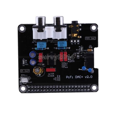 PCM5122 DAC HIFI DAC Audio Sound Card Module I2S Interface For Raspberry Pi EBay