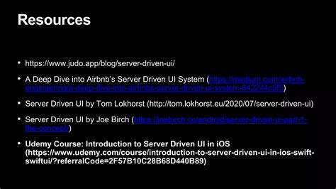Server Driven Ui In Ios Ppt