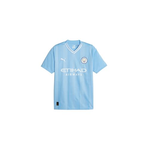 맨체스터 시티 Fc X 푸마 23 24 홈 져지 긴팔 레플리카 9 Haaland Patch