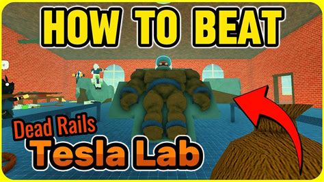 How To Beat Tesla Lab In Dead Rails Electrocutioner Gun And Nikola