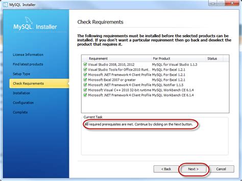 installing mysql ignition user manual 7 8 in progress